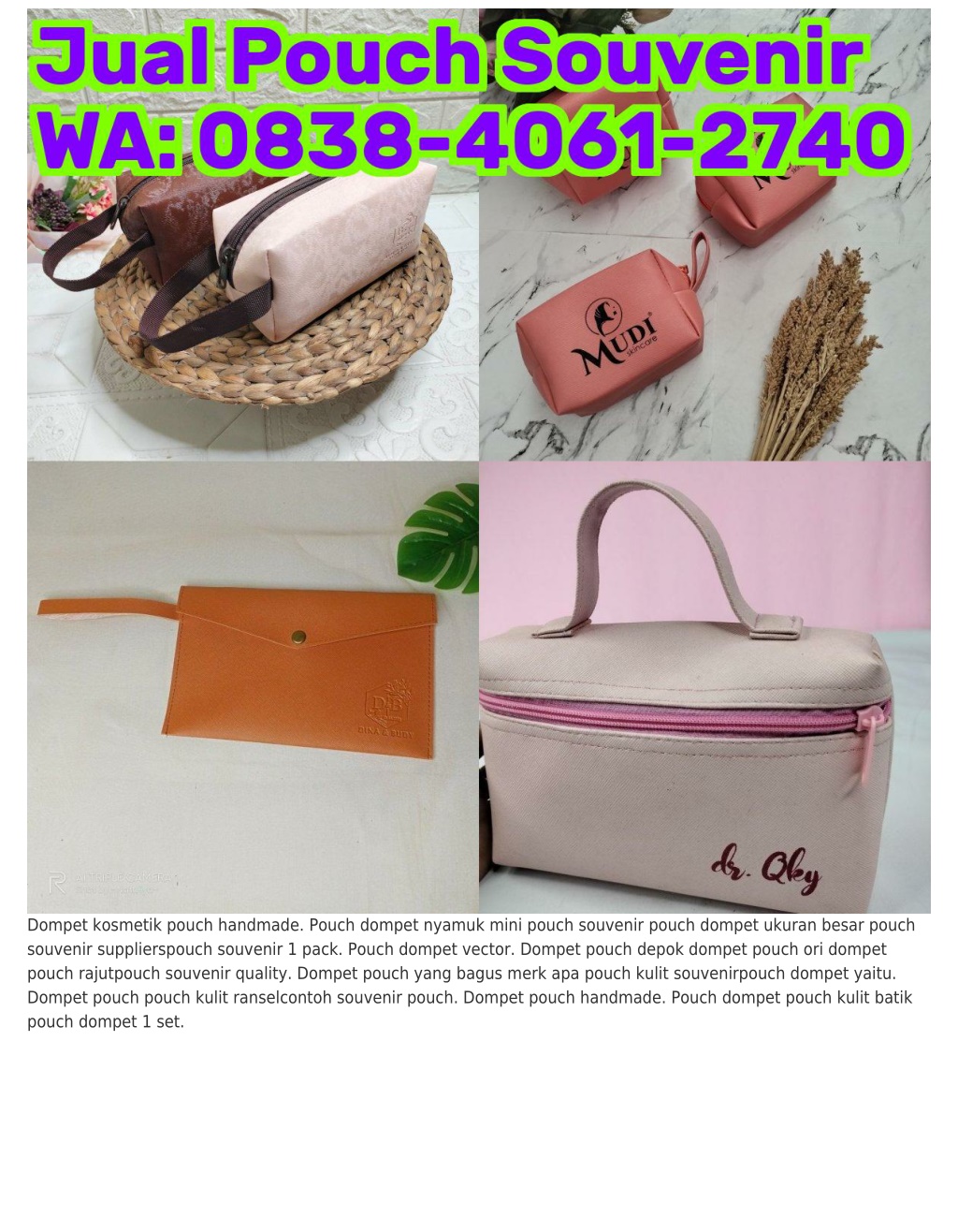 PPT - Ô838–ᏎÔᏮI–2ᜪᏎÔ (WA) Souvenir Pouch Surabaya Pola Dompet Pouch ...