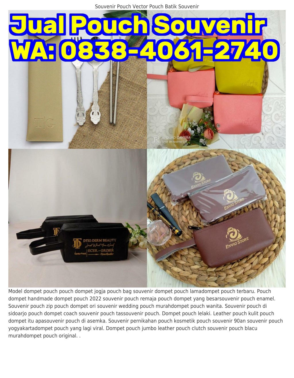 PPT - Ô838–ᏎÔᏮI–2ᜪᏎÔ (WA) Souvenir Pouch Surabaya Pola Dompet Pouch ...