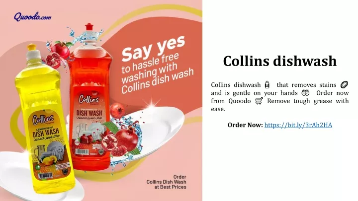 PPT - collin dishwash liquid PowerPoint Presentation, free download ...