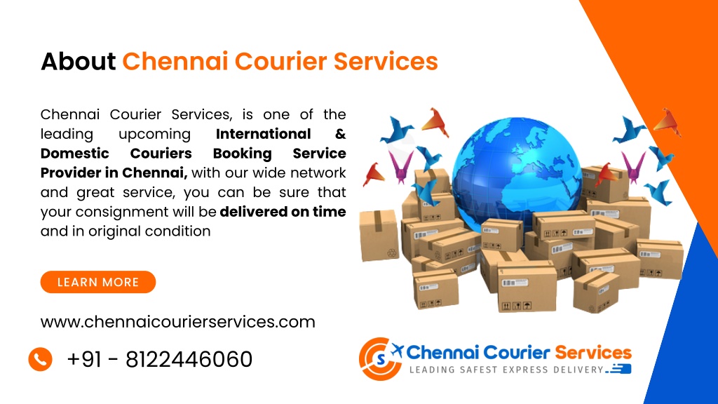PPT - Chennai Courier Services Courier Booking Agent in Chennai ...