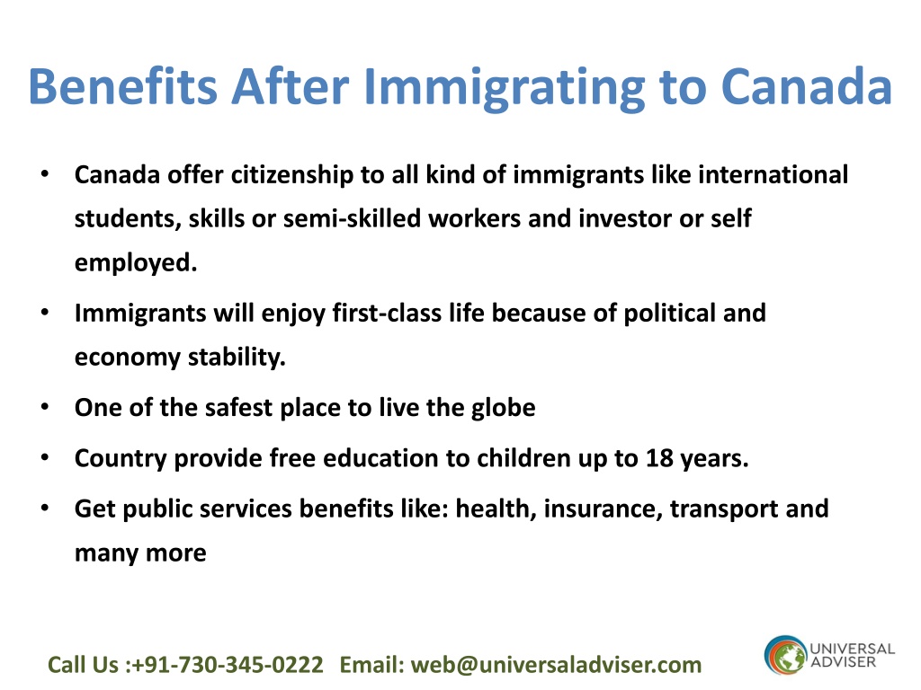PPT - Canada PR Visa & Canadian Immigration Consultants In Hyderabad ...