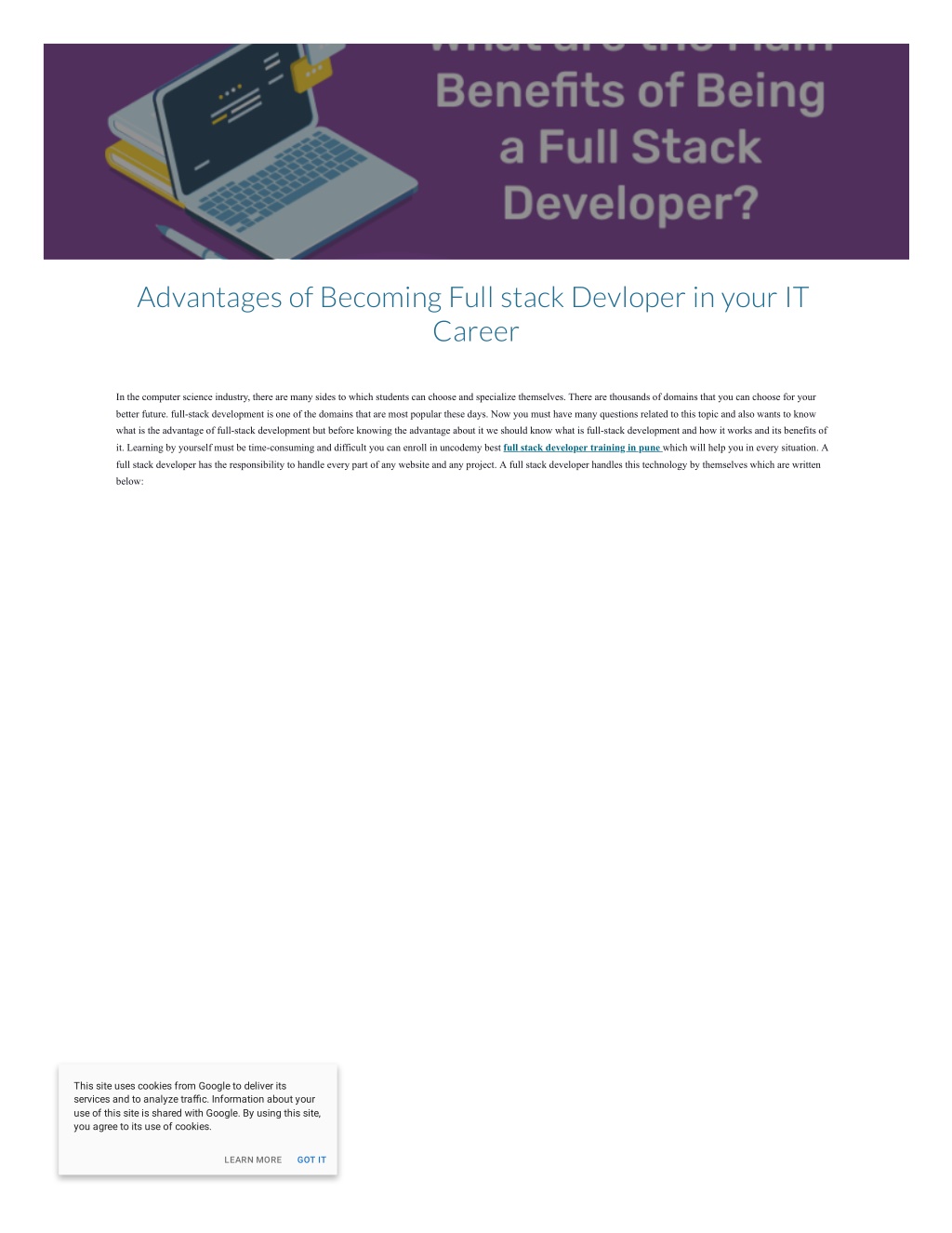 PPT - Advantages of Becoming Full stack Devloper in your IT Career ... PPT - Advantages of Becoming Full stack Devloper in your IT Career ...