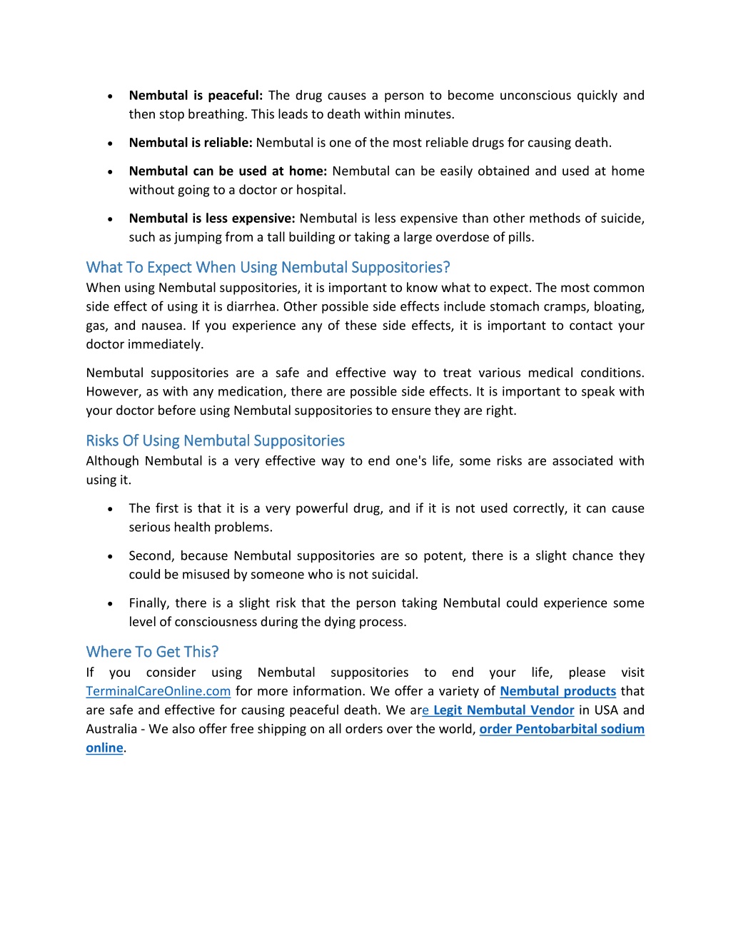 PPT - Everything You Need To Know About Nembutal Suppositories Edited ...