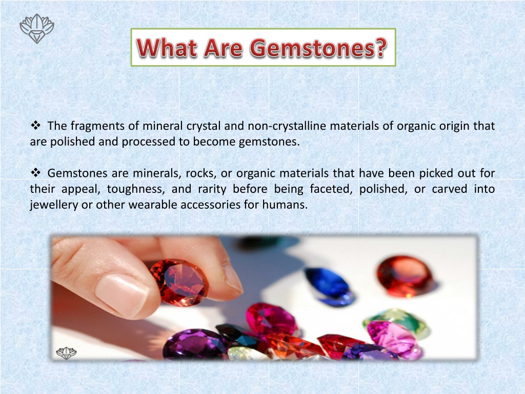 PPT - A List Of Precious And Semi Precious Gemstones - Himalya Quartz ...