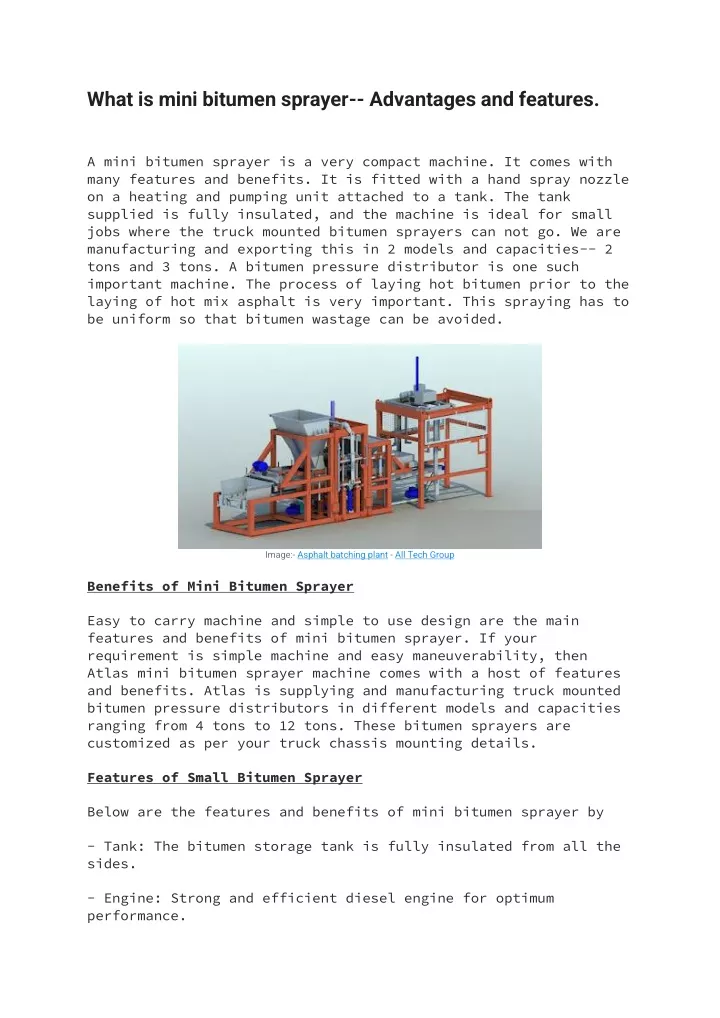 PPT - What is mini bitumen sprayer? PowerPoint Presentation, free download - ID:11597442