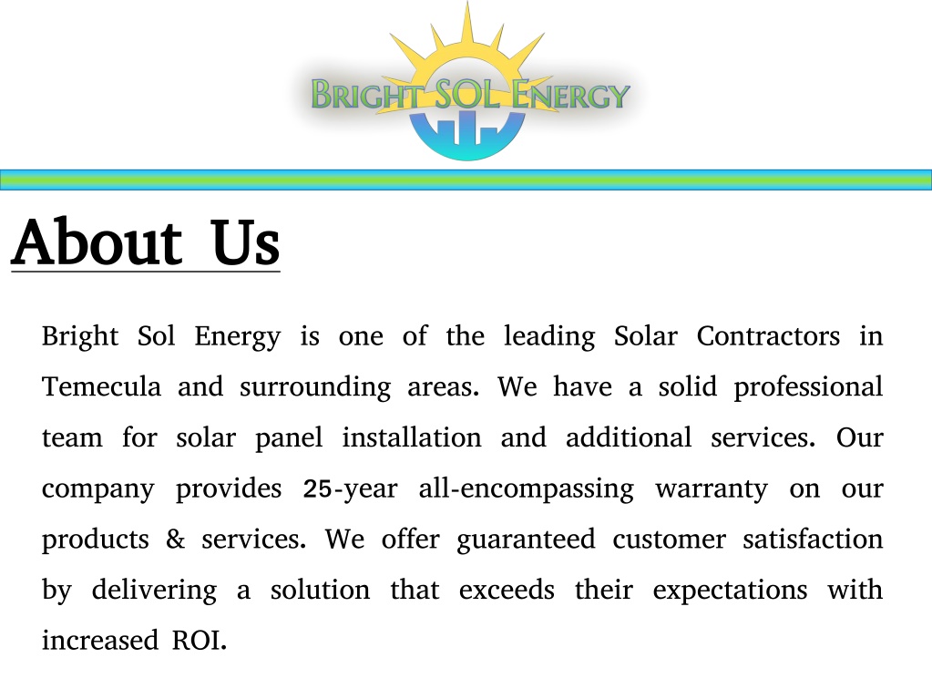 PPT - solar companies in murrieta ca PowerPoint Presentation, free download - ID:11597863