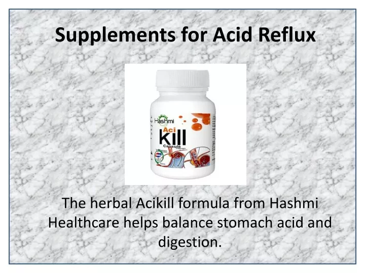 PPT - Natural ways to help with acid reflux and GERD PowerPoint ...