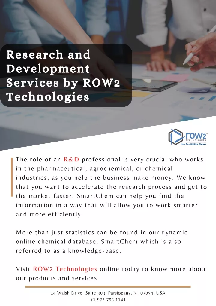 PPT - Research and Development Services by ROW2 Technologies PowerPoint ...