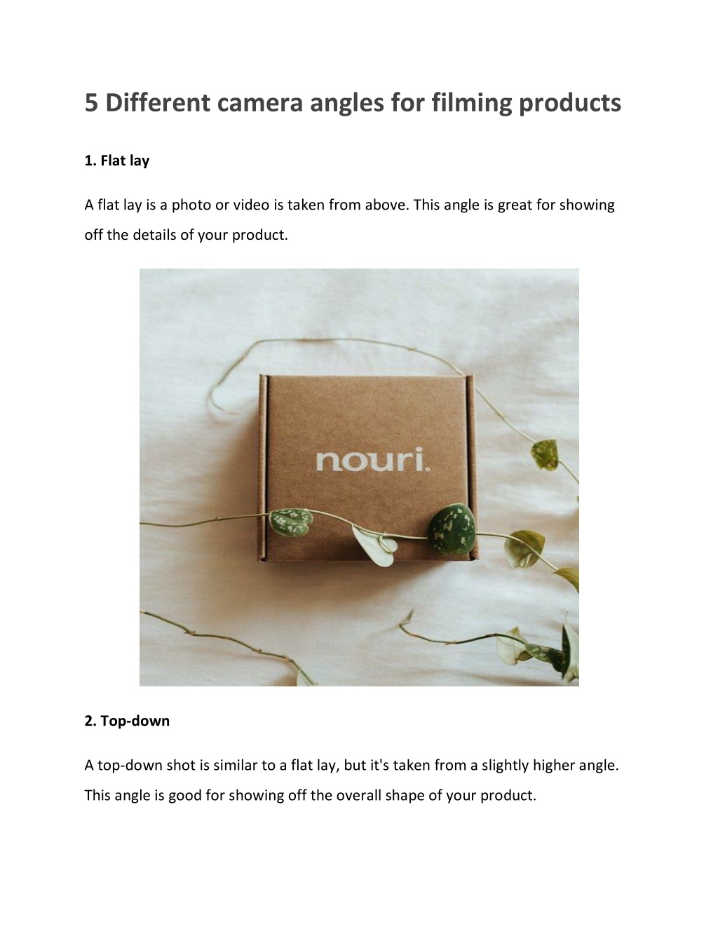 PPT - Amazon Product Photography and Ad Filming Ideas You Never Knew ...