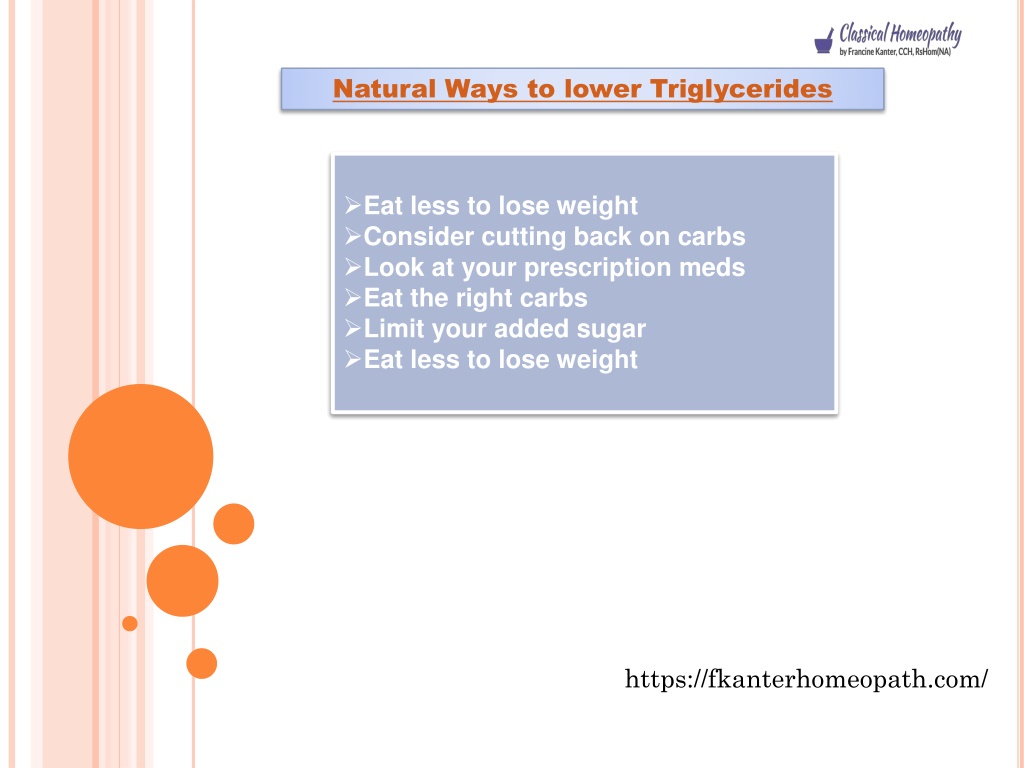 PPT - Natural Ways to lower Triglycerides and Medicines for ...
