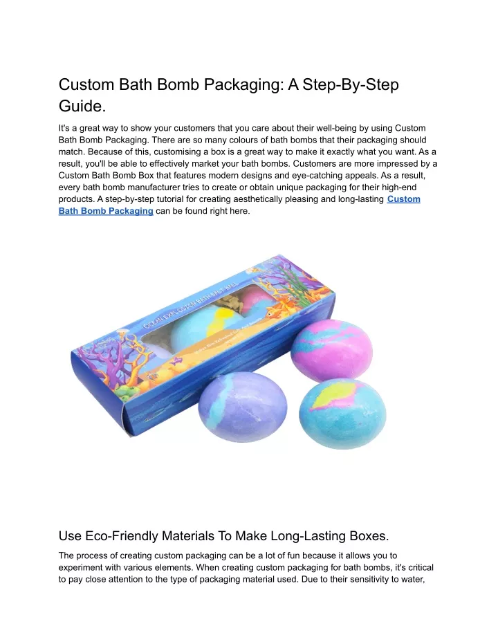 PPT - Custom Bath Bomb Packaging_ A Step-By-Step Guide PowerPoint ...