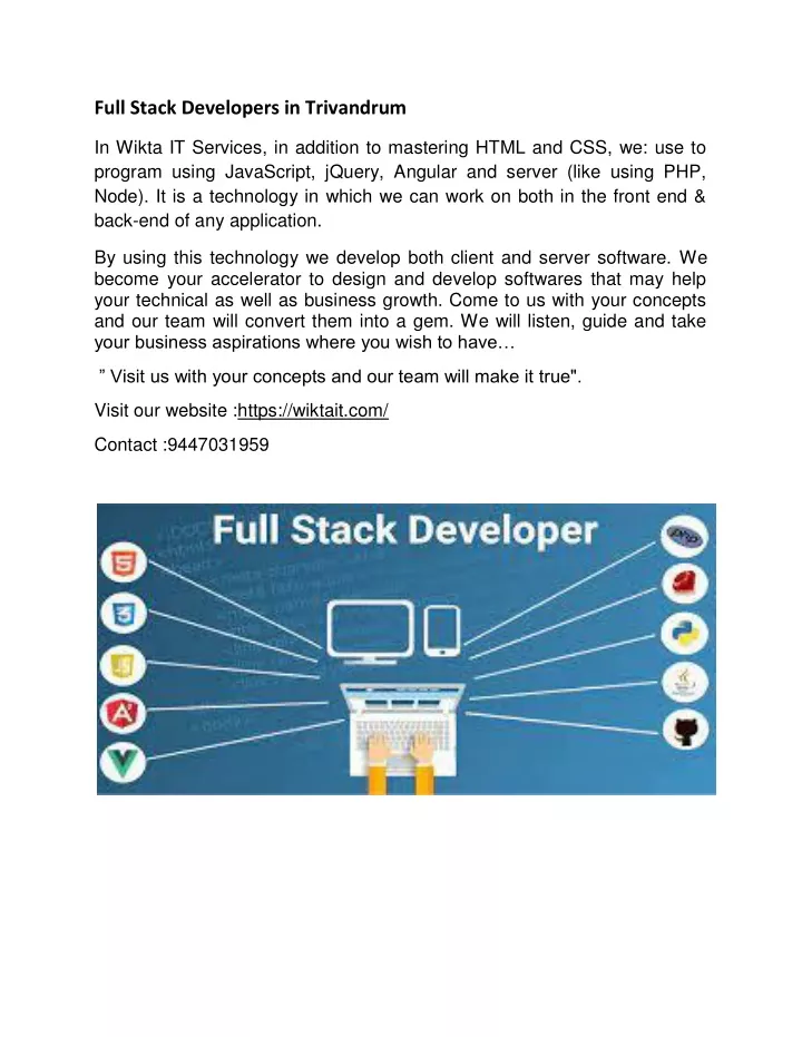 PPT - Full Stack Developers in Trivandrum PowerPoint Presentation, free ... PPT - Full Stack Developers in Trivandrum PowerPoint Presentation, free ...