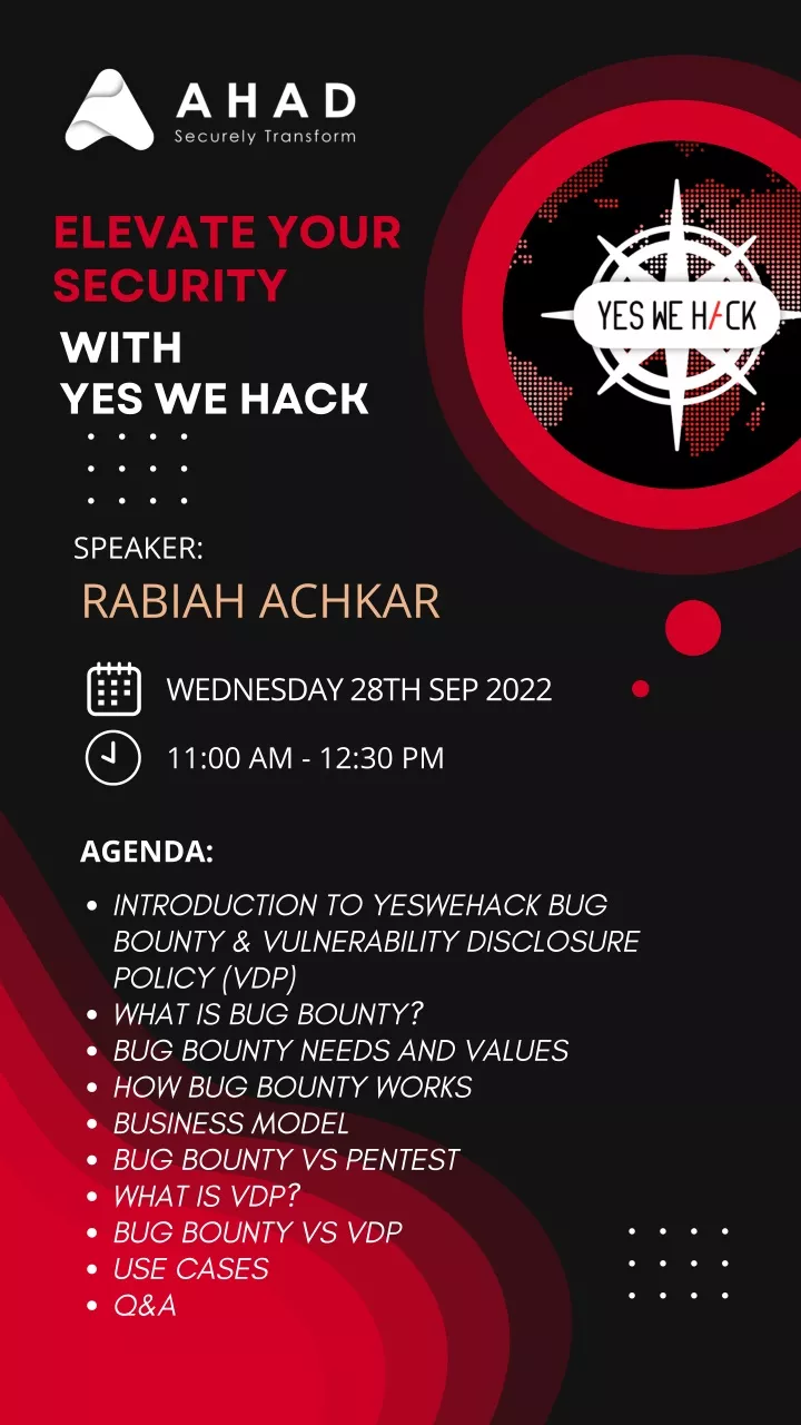 PPT - Elevate Your Security with YES WE HACK |AHAD PowerPoint Presentation - ID:11600458