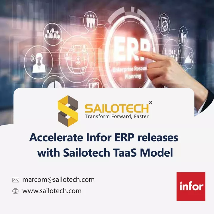 PPT - Accelerate Infor ERP releases with Sailotech TAAS Model ... PPT - Accelerate Infor ERP releases with Sailotech TAAS Model ...