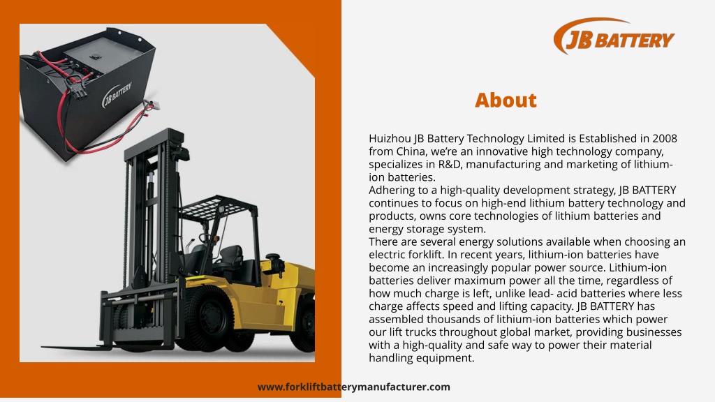 PPT - Forklift Battery Manufacturers Companies in China PowerPoint ...