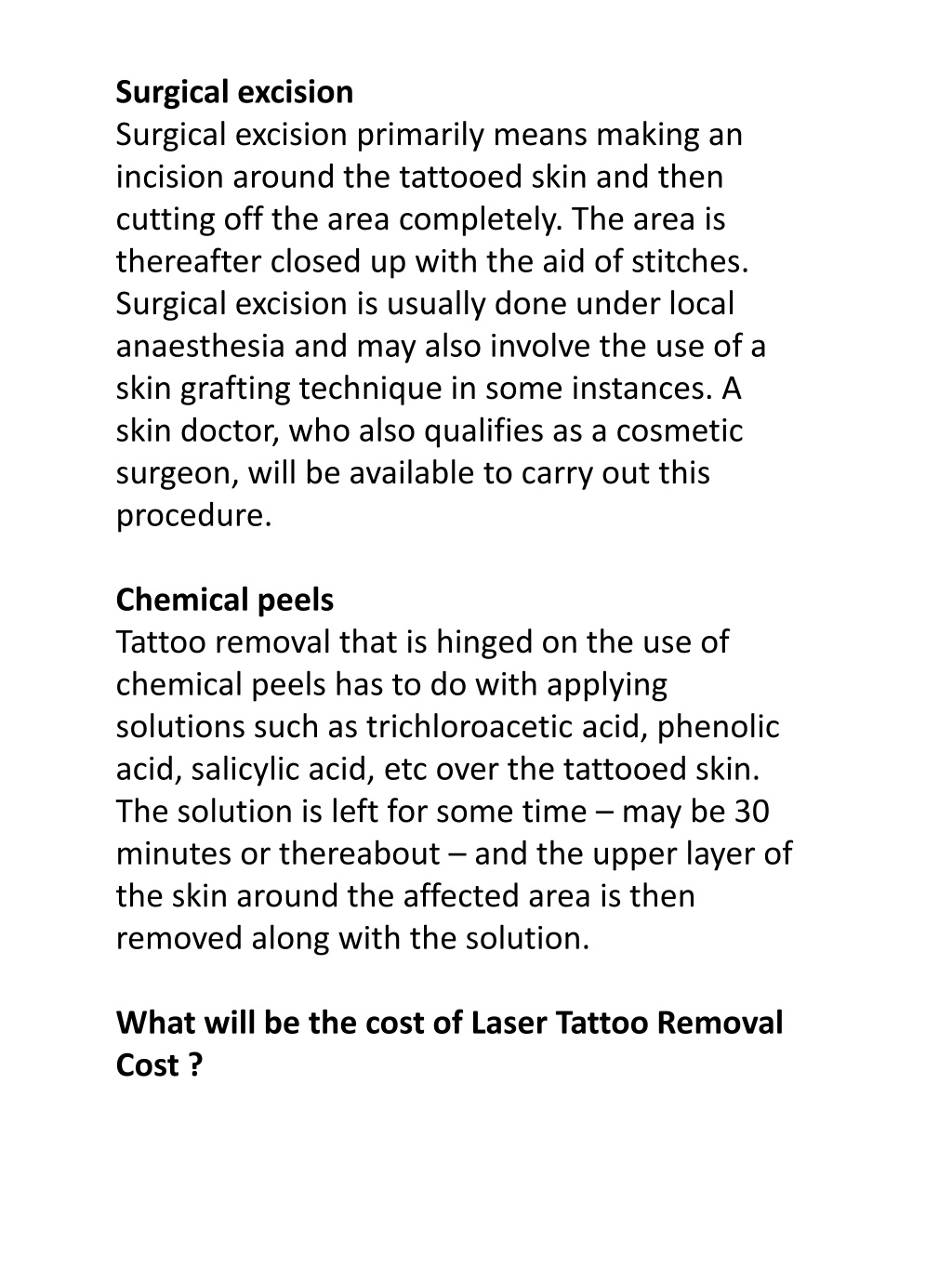 PPT - Tattoo Removal Treatment in Mumbai PowerPoint Presentation, free ...