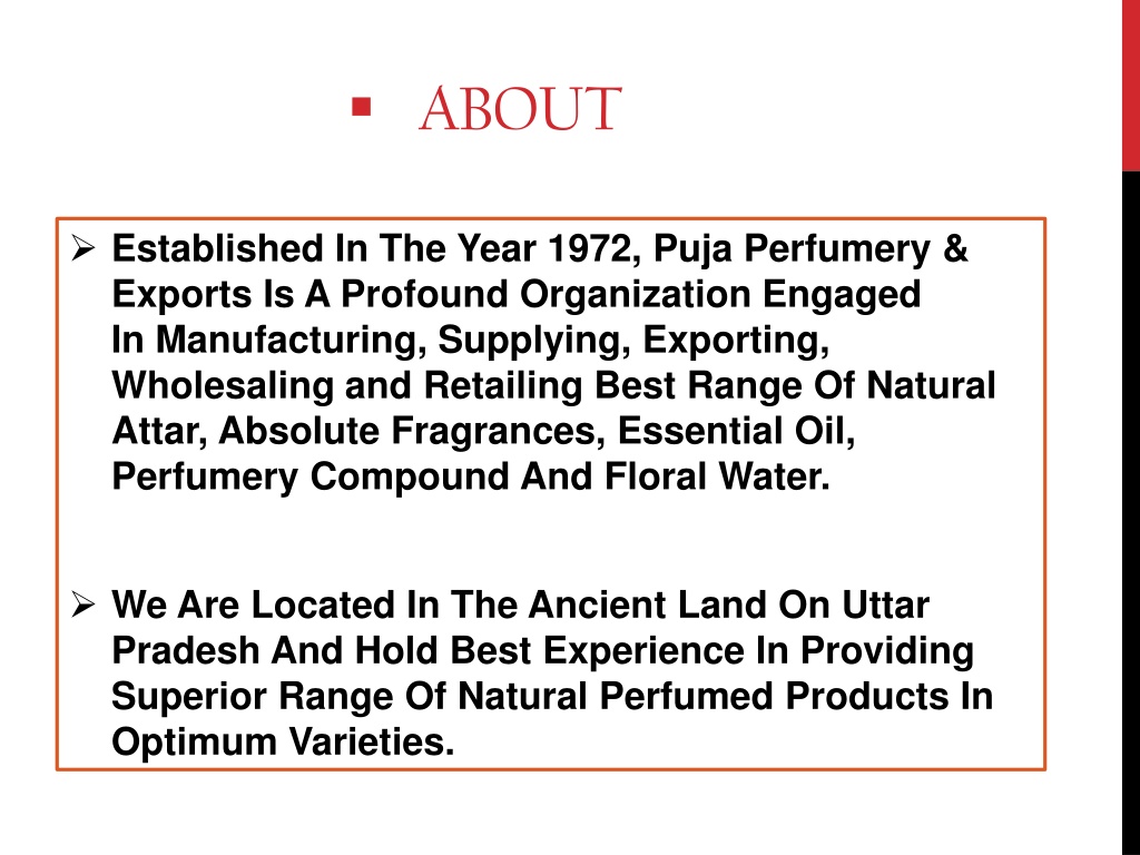 PPT - kannauj attar online PowerPoint Presentation, free download - ID ...