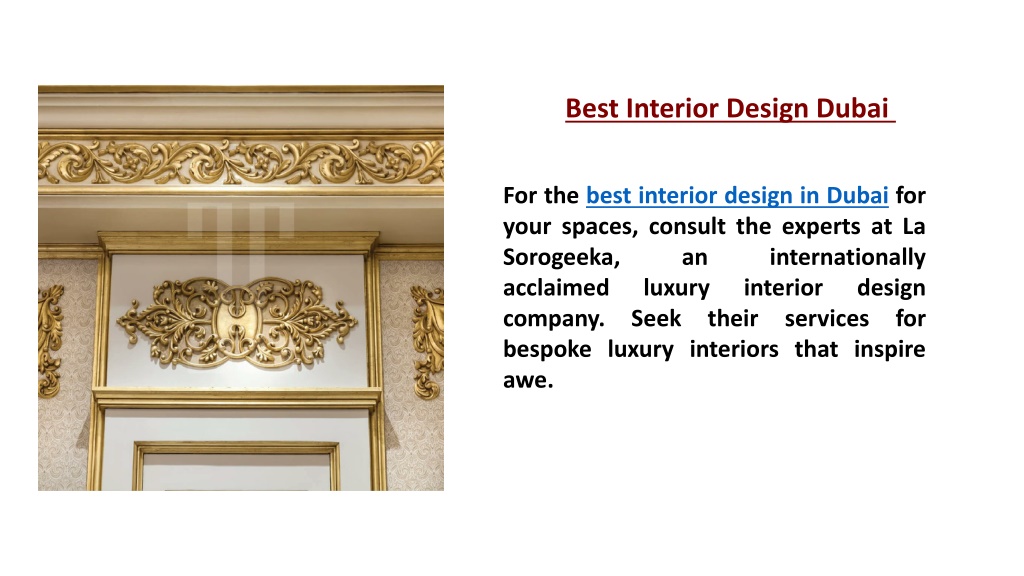 PPT - Best Interior Design Dubai PowerPoint Presentation, free download ...