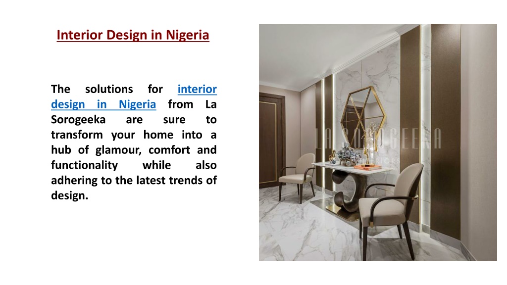 PPT - Interior Design in Nigeria PowerPoint Presentation, free download ...