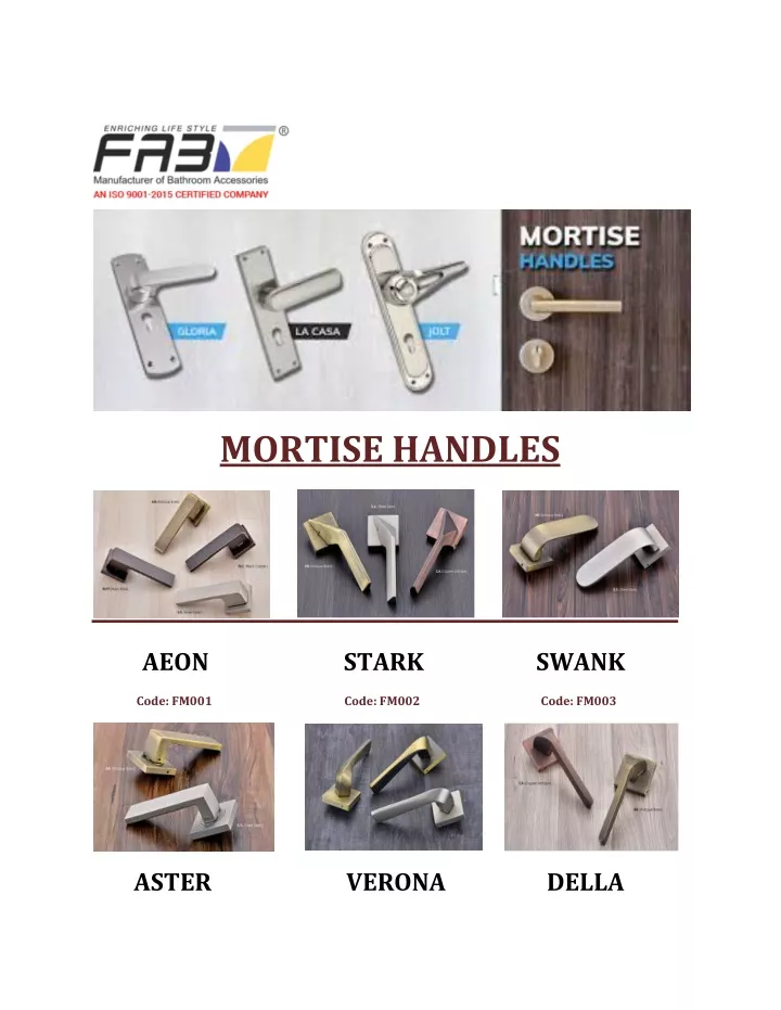 PPT - MORTISE HANDLES PowerPoint Presentation, free download - ID:11604221