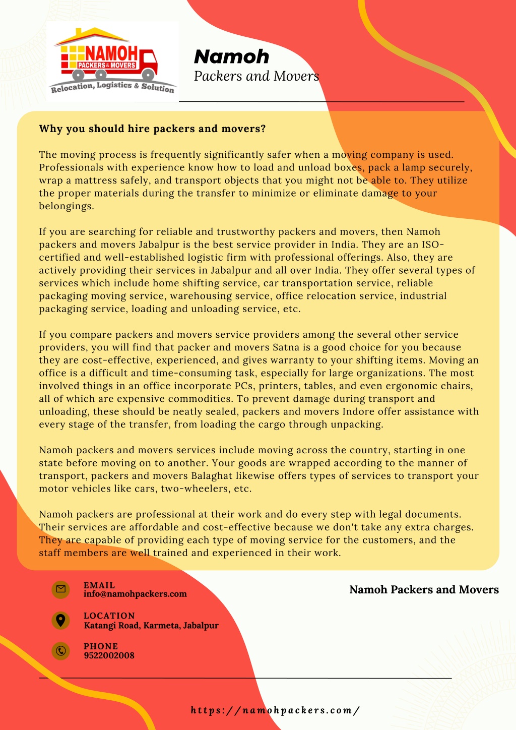PPT - Why you should hire packers and movers PowerPoint Presentation, free download - ID:11605147