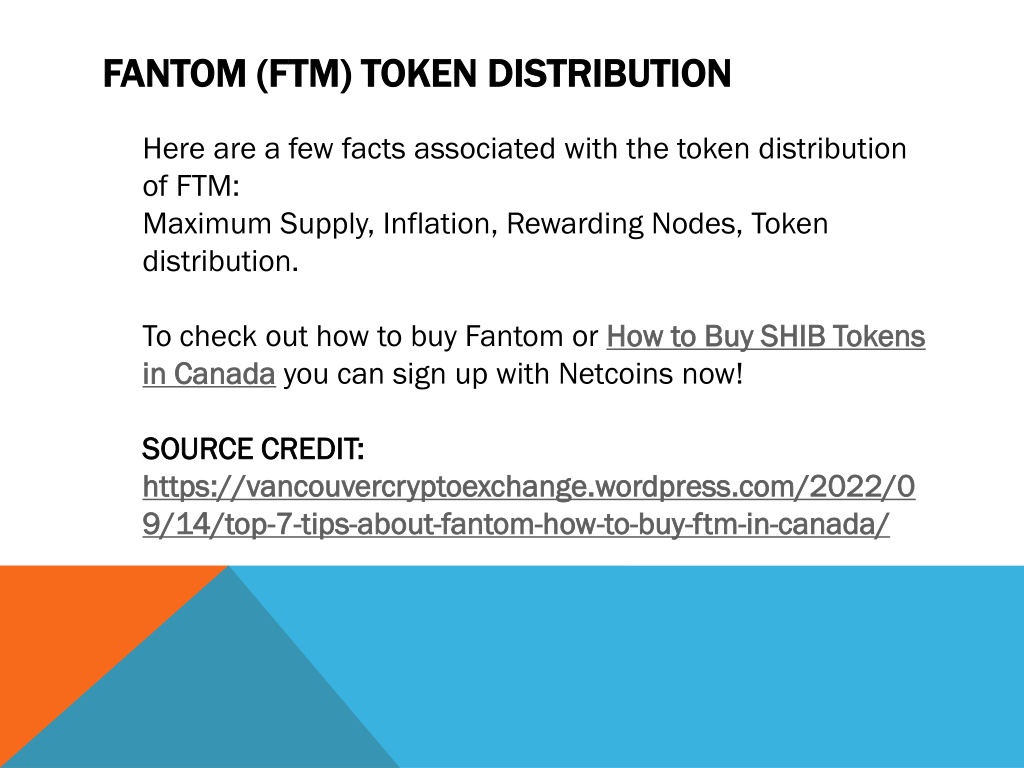 PPT - Top 7 Tips About FANTOM – How to Buy FTM in Canada? PowerPoint ...