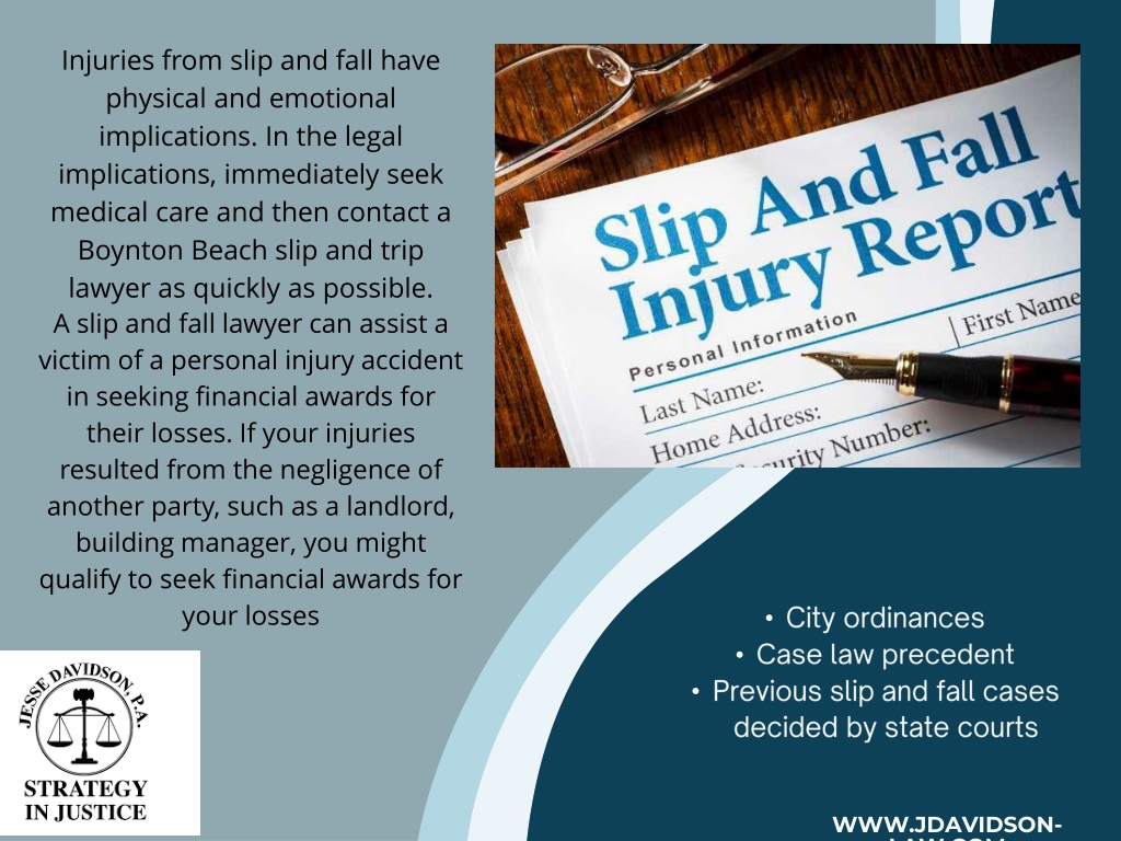 PPT - Slip & Fall attorney in Boynton Beach PowerPoint Presentation ...