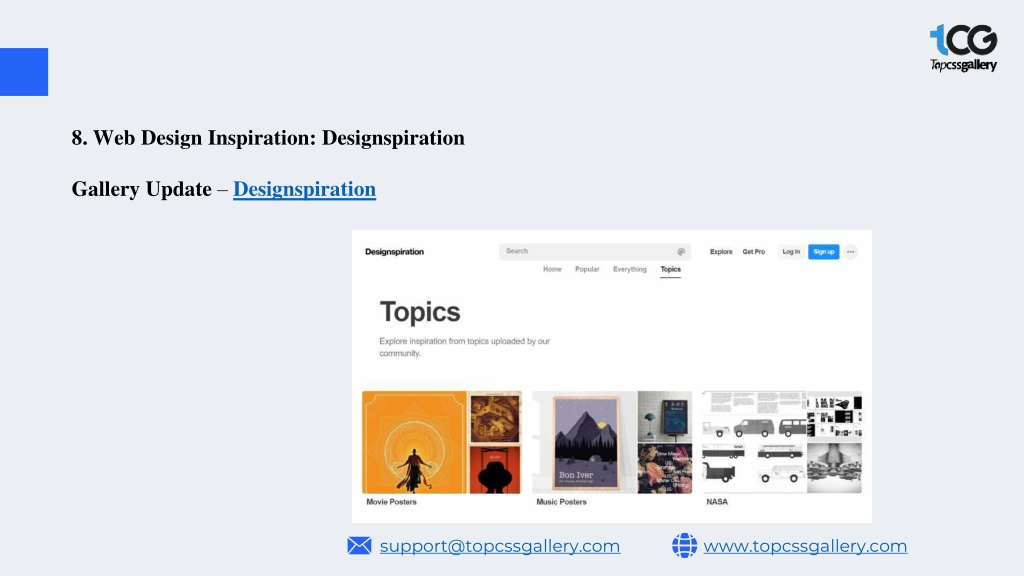 PPT - The Ultimate Sources for Web Design Inspiration PowerPoint ...