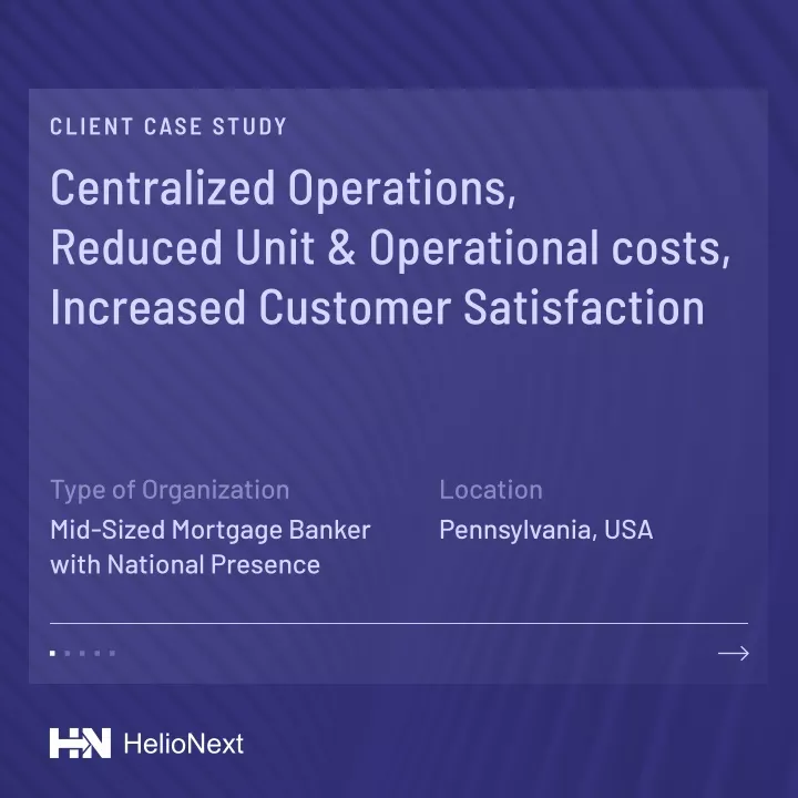 PPT - Centralized Operations, Reduced Unit and Operational Costs ...