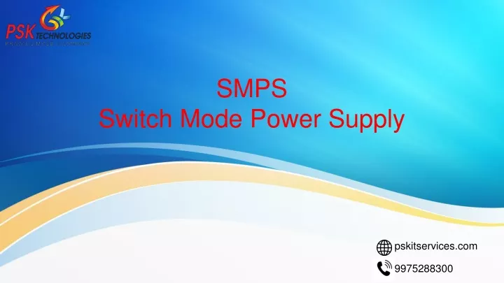 PPT - SMPS PowerPoint Presentation, free download - ID:11606840