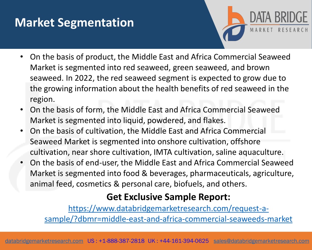 PPT - Middle East and Africa Commercial Seaweed Market PowerPoint ...