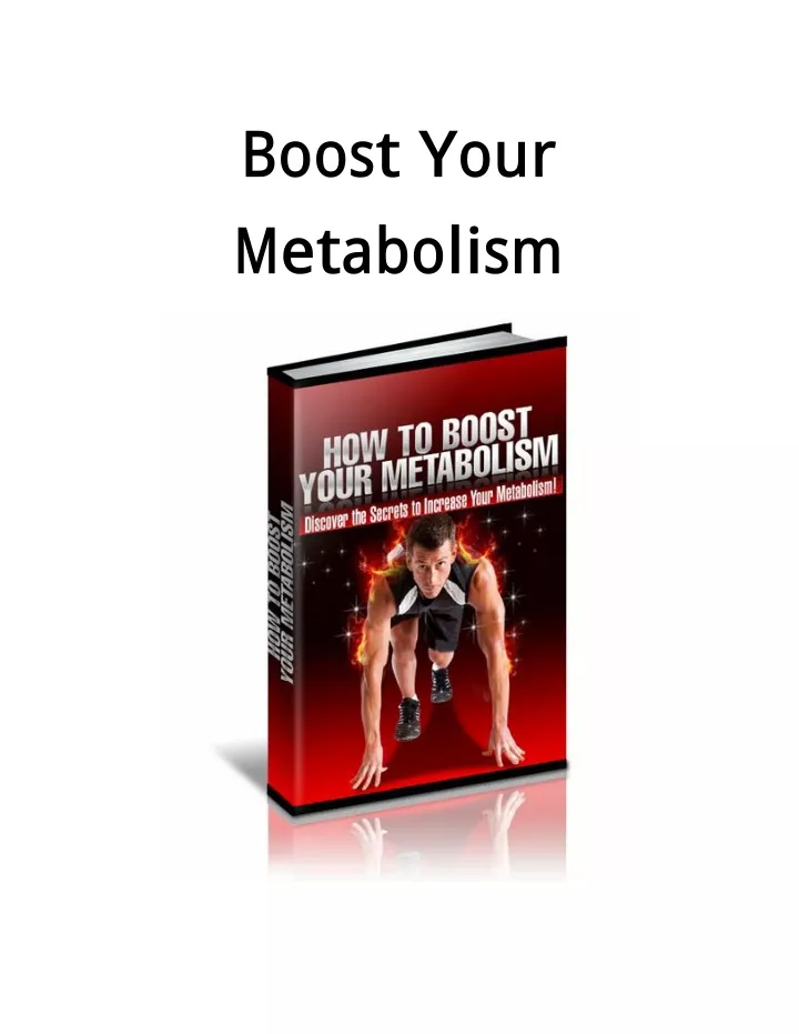 PPT - Boost Your Metabolism PowerPoint Presentation, free download - ID ...