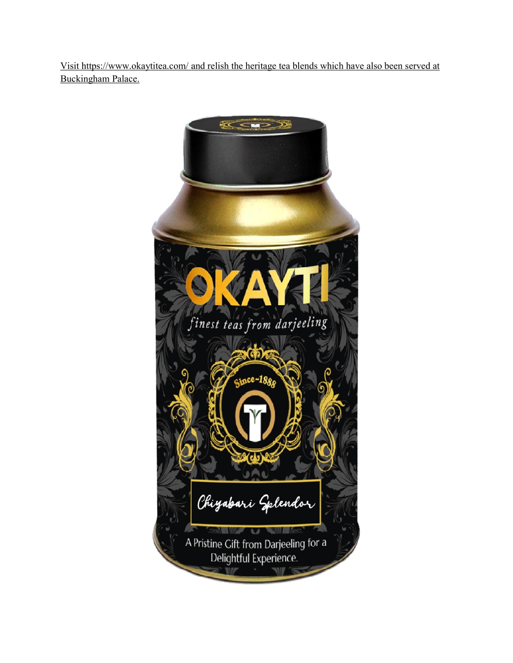 PPT - Darjeeling tea | Okayti Tea PowerPoint Presentation, free ...