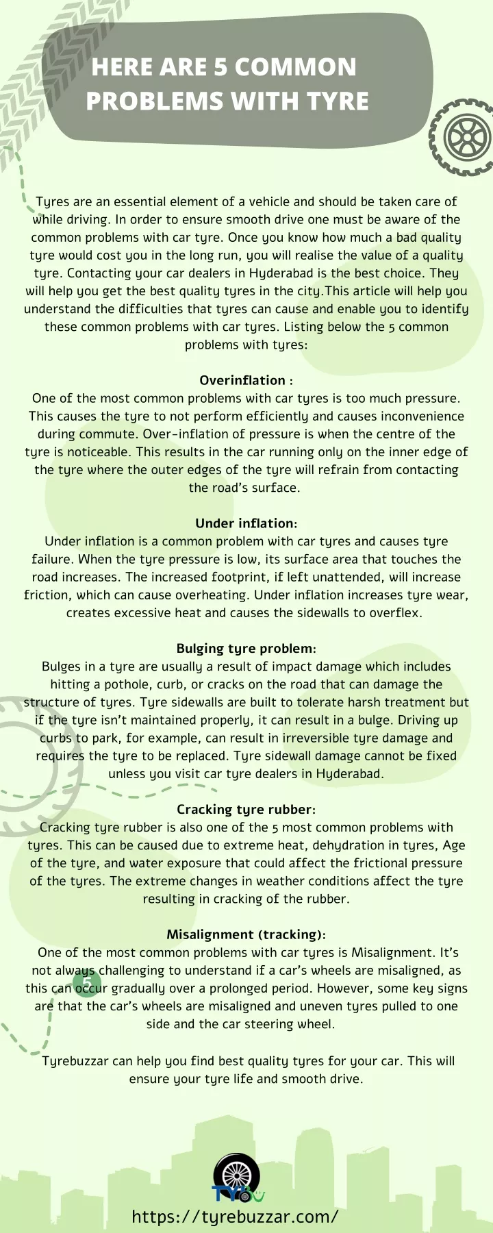 PPT - Here are 5 common problems with tyre PowerPoint Presentation ...