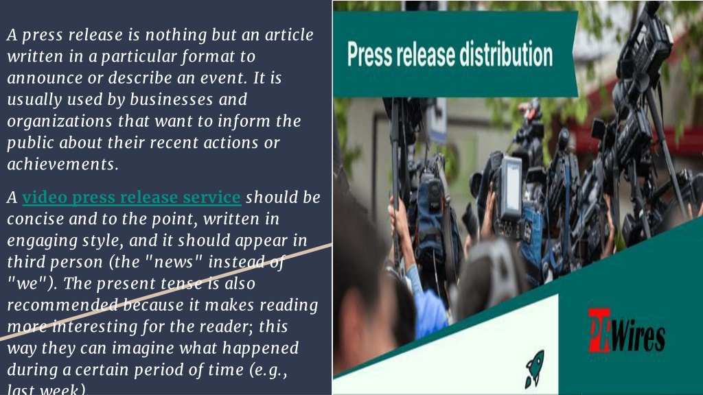 PPT - Press Release Distribution- A Mighty Tool For Business Promotion ...
