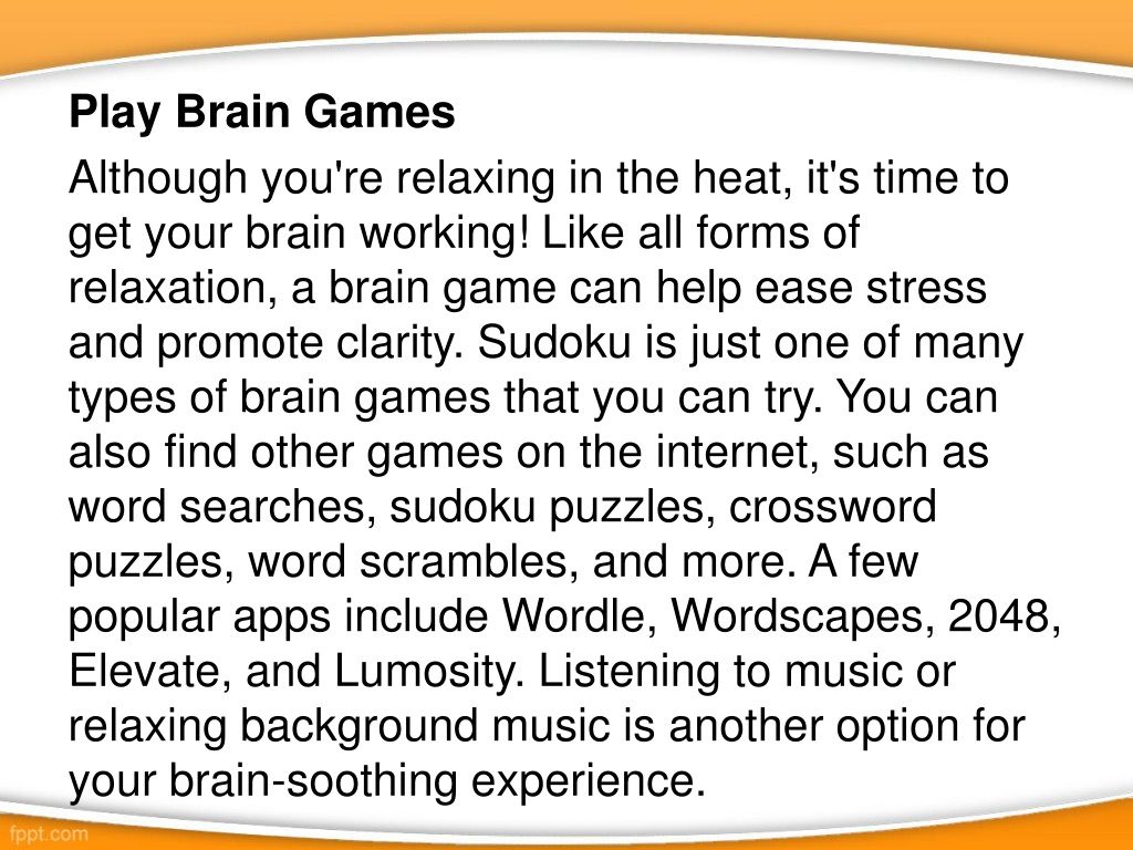 PPT - 4 Things to Do While You Relax in a Hot Tub PowerPoint ...