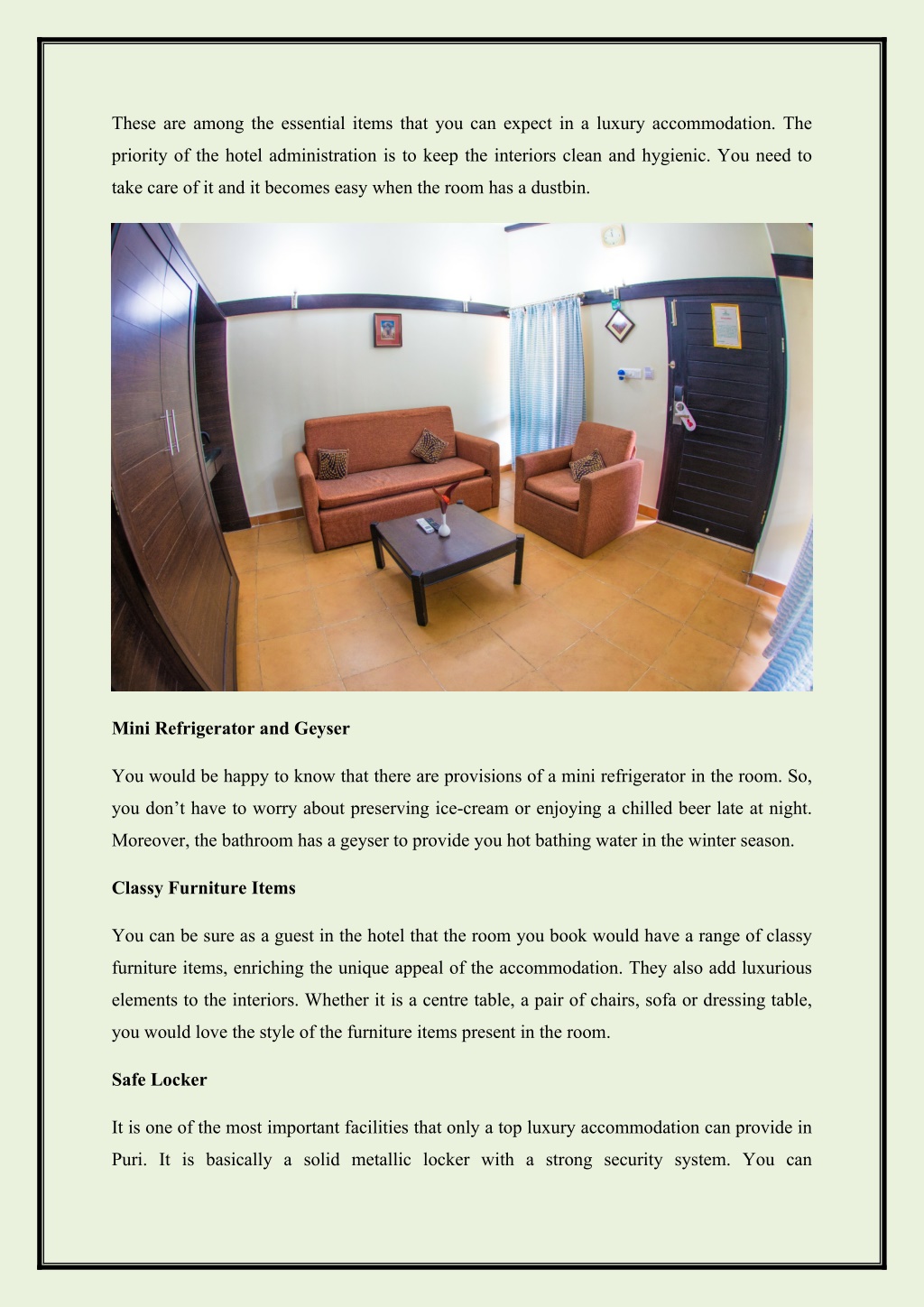 PPT - Top Features of a Luxury Accommodation in a Puri Hotel PowerPoint ...