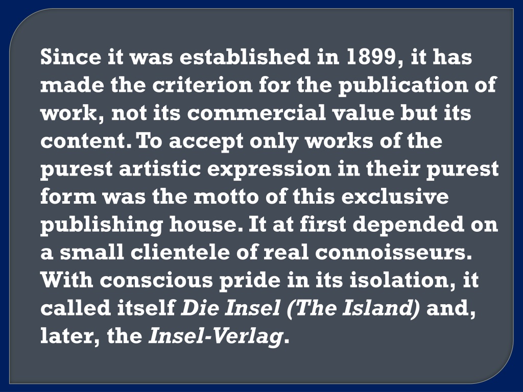 PPT - Insel Island Brand Story- A Worldwide Gallery for Artists & Art ...