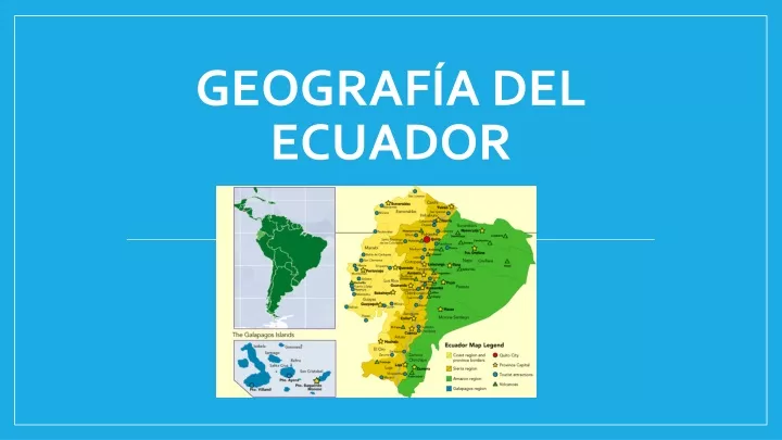 PPT - GEOGRAFÍA DEL ECUADOR PowerPoint Presentation, free download - ID ...