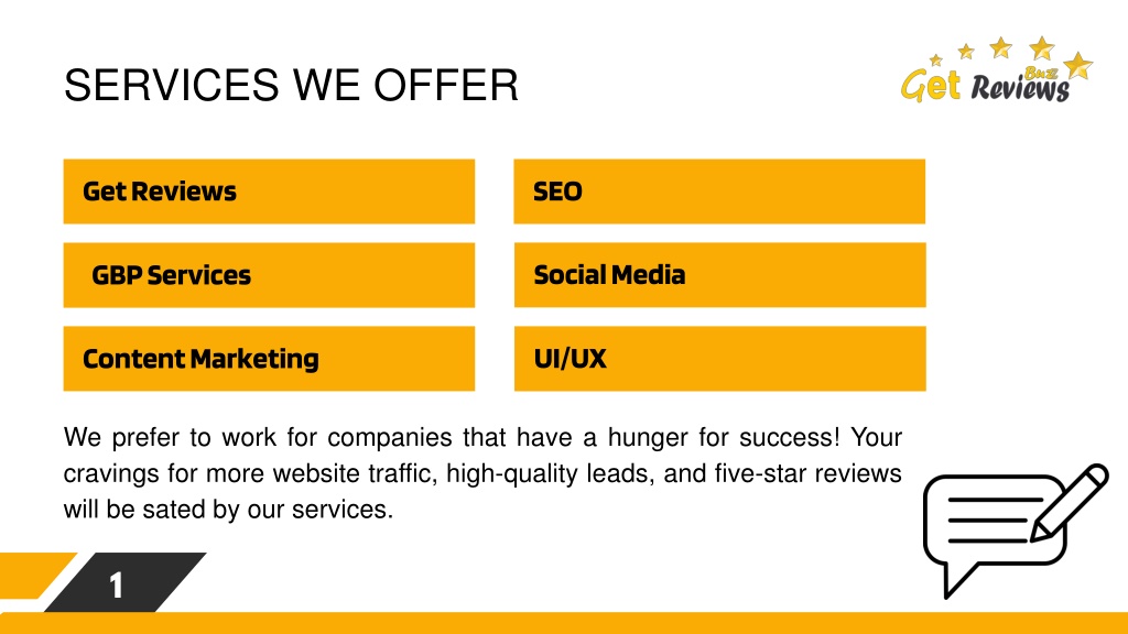 PPT - Get Everything More from Reviews to Leads PowerPoint Presentation ...