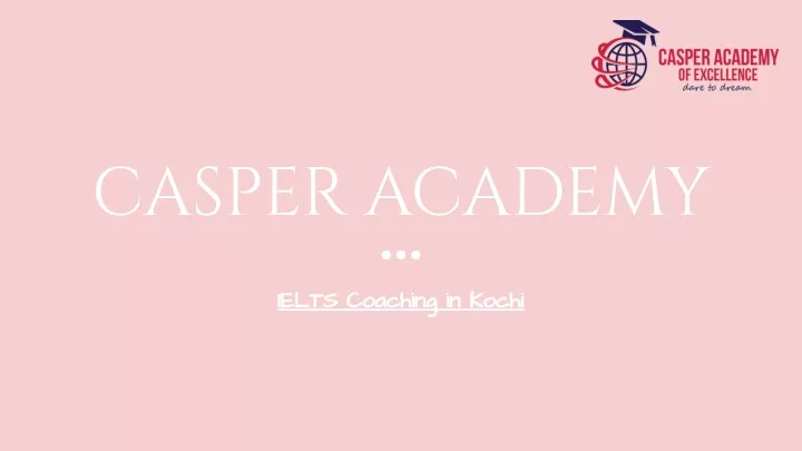 PPT - IELTS Coaching in Kochi PowerPoint Presentation, free download - ID:11614743