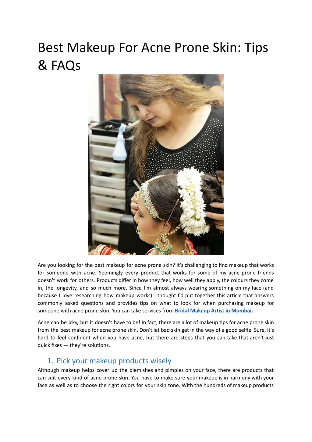 PPT - Best Makeup For Acne Prone Skin_ Tips & FAQs PowerPoint ...