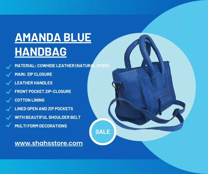 PPT - Amanda Blue Handbag PowerPoint Presentation, free download - ID ...