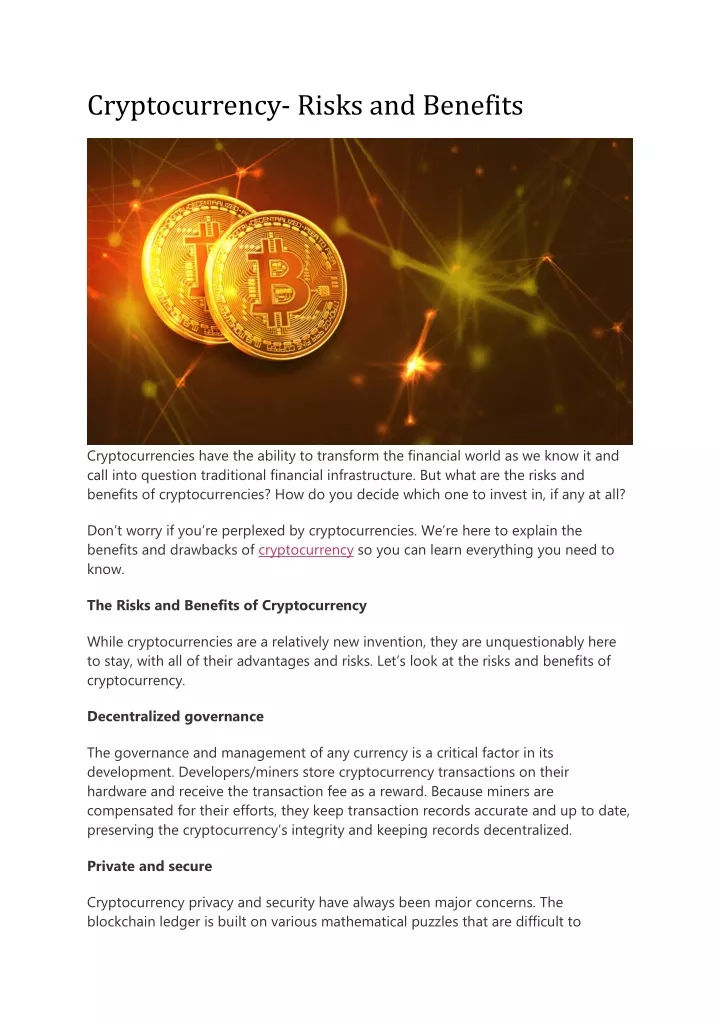 PPT - Cryptocurrency PowerPoint Presentation, free download - ID:11617051