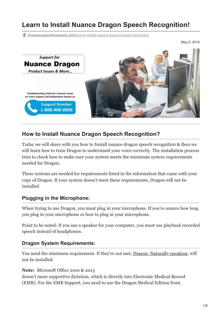 PPT - Learn to Install Nuance Dragon Speech Recognition! PowerPoint ...