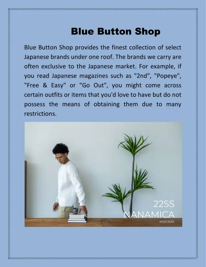PPT - Blue Button Shop | Kapital PowerPoint Presentation, free download ...