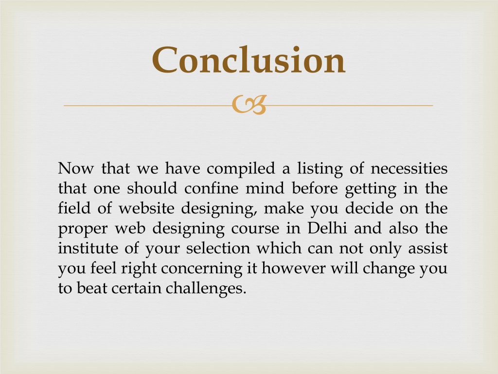 PPT - Web Designing Course in Delhi PowerPoint Presentation, free ...