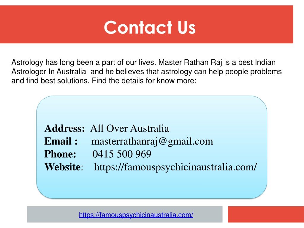 PPT - Best Astrologer In Australia PowerPoint Presentation, free ...