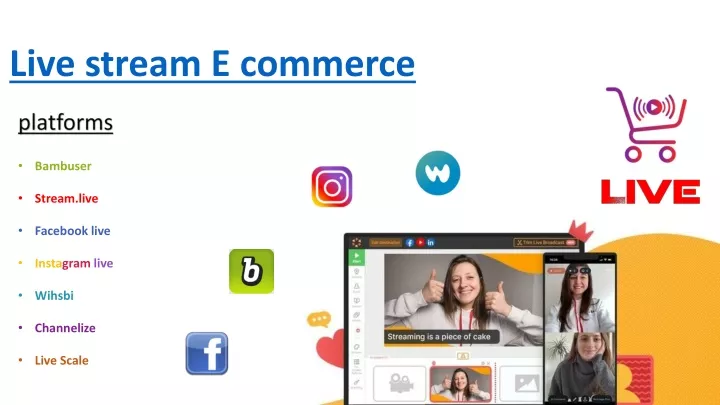 PPT - live stream ecommerce PowerPoint Presentation, free download - ID ...