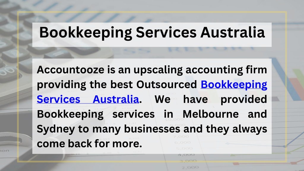 PPT - Bookkeeping Services California | New York I USA PowerPoint ...